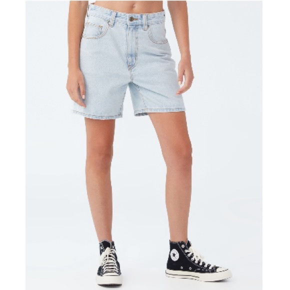 Cotton On | Shorts | Cottonon Dad Denim Short In Marine Blue Finished ...